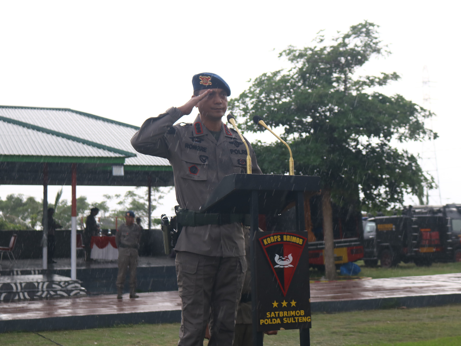 Brimob Sulteng Tutup Latihan Wanteror, JIBOM, KBR & SAR 2025 - SATUAN ...